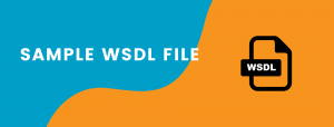 Sample WSDL File for Testing - Learning Container
