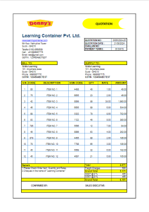 50+ Professional Quotation Template in Excel [Free Download]