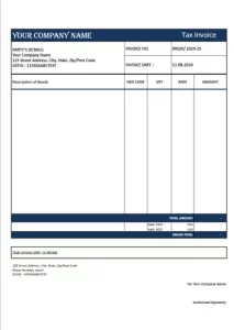 50+ Bill Invoice Template in Excel & Word - Free Download
