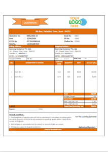 50+ Professional Quotation Template in Excel [Free Download]